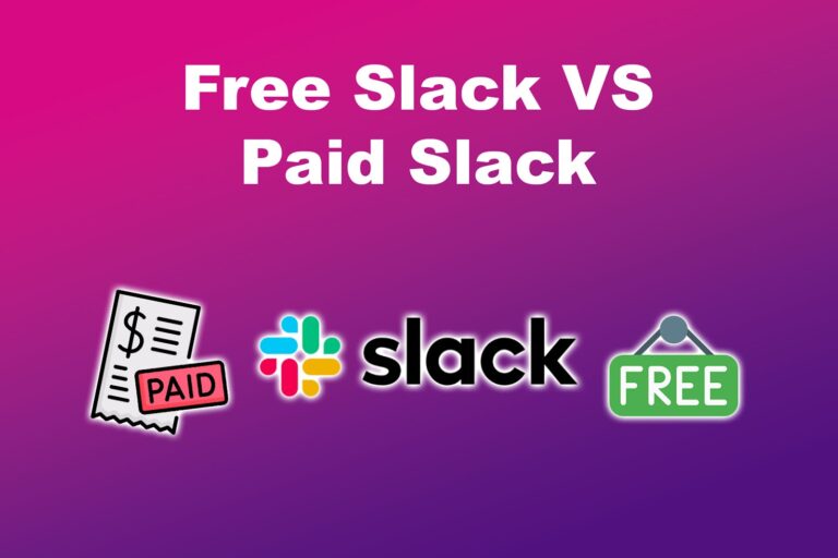 Free Slack vs. Paid Slack [Read This Before Upgrading] - Portfolink