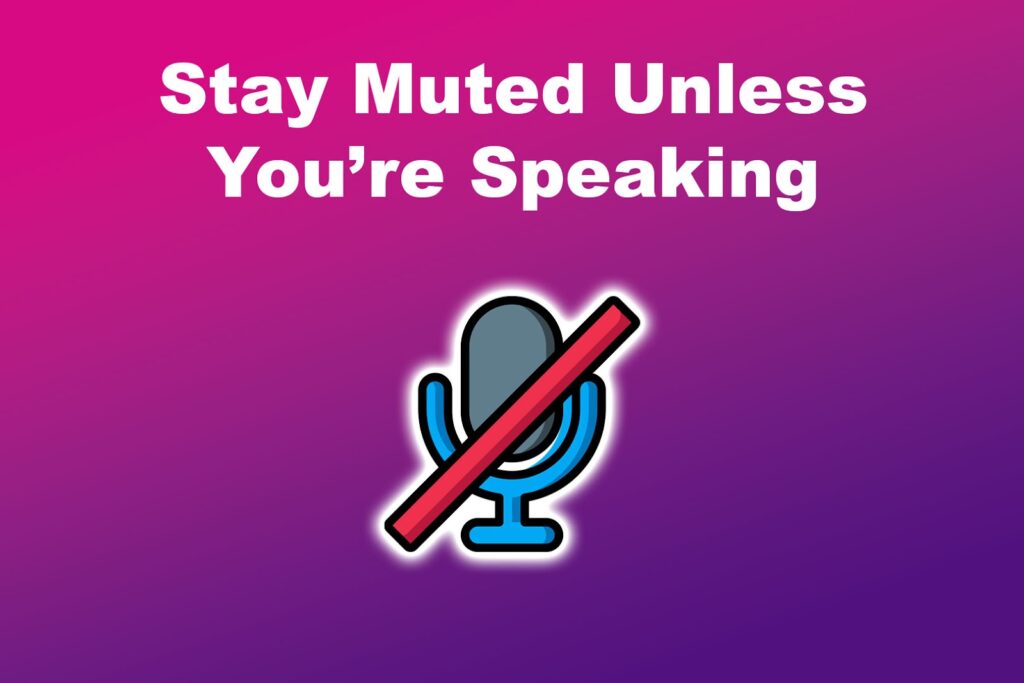 Must-Apply Etiquette for Virtual Meetings [To Be Professional] - Portfolink