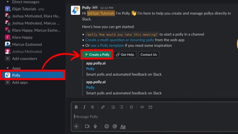 Creating a Poll Within Slack Channels [ 6 Easy Steps] - Portfolink