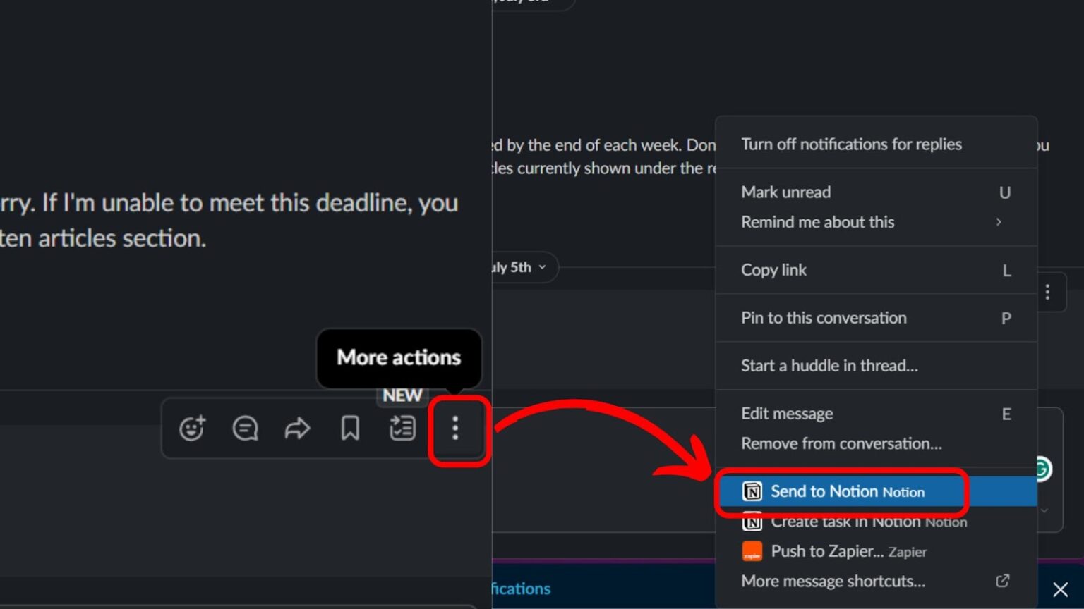 Notion & Slack Integration [Two Easy Ways] - Portfolink