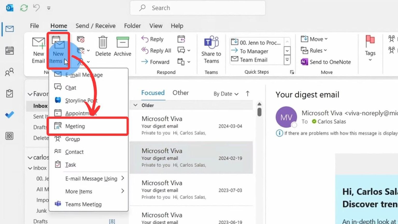 Easy Steps to Add Teams to Outlook - Portfolink